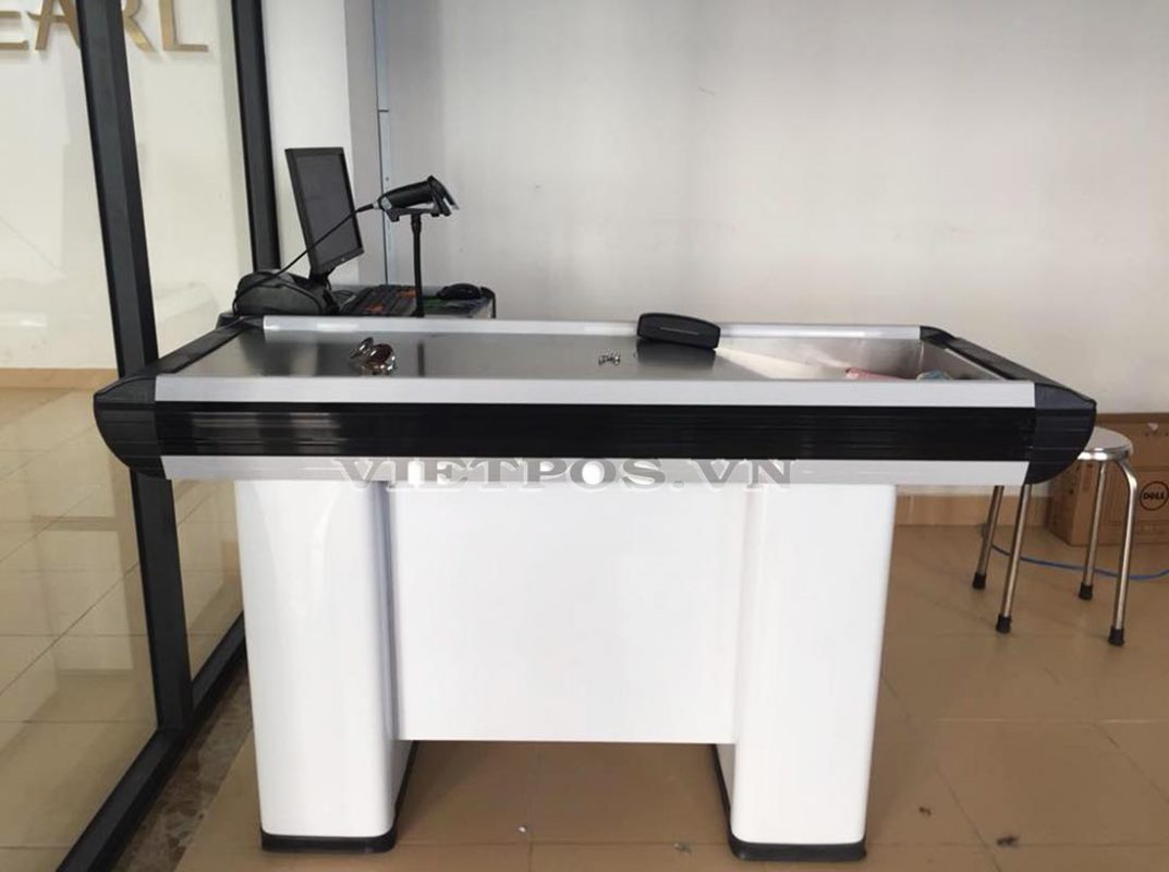 Quality cashier counter design unit in Vietnam - Việt POS Rack