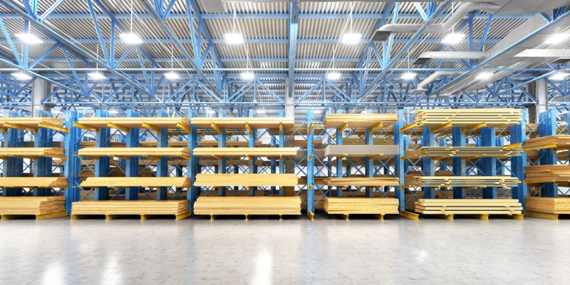 Cantilever Racks for Pipe or Lumber Storage - Việt POS Rack