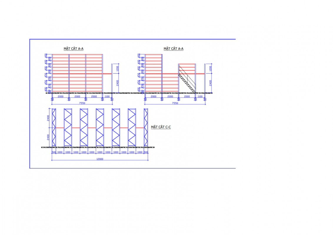 Mezzanine Racks - Việt POS Rack