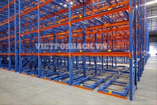 Sản xuất kệ kho hàng công nghiệp ( Warehouse Racking ) - Việt POS Rack