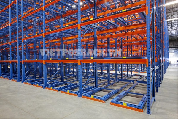 Sản xuất kệ kho hàng công nghiệp ( Warehouse Racking ) - Việt POS Rack
