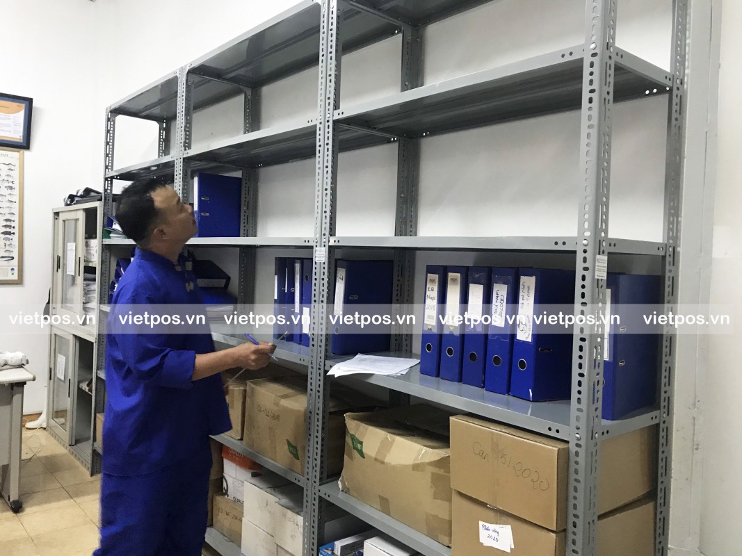 Warehouse Shelves V Hole - Việt POS Rack