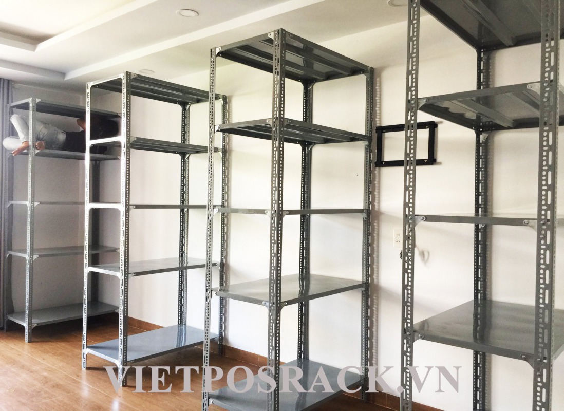 Warehouse Shelves V Hole - Việt POS Rack