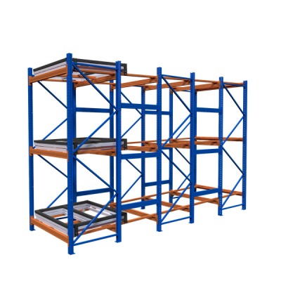 Push Back Pallet Racking - Việt POS Rack