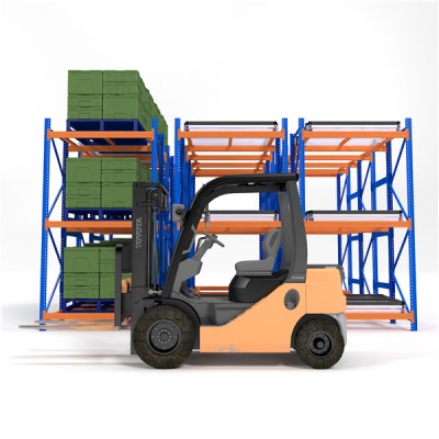 Push Back Pallet Racking - Việt POS Rack