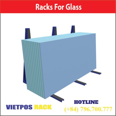 Glass Panel Storage Rack - Việt POS Rack