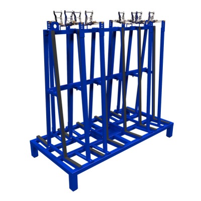 AGV glass transport rack - Việt POS Rack