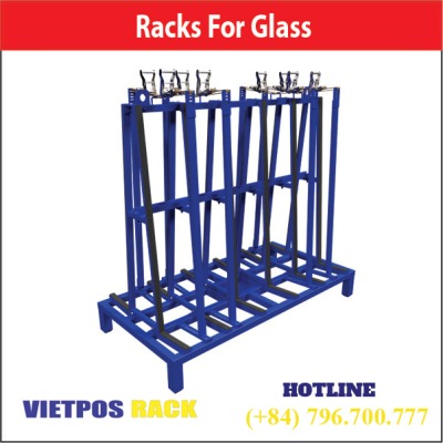 AGV glass transport rack - Việt POS Rack