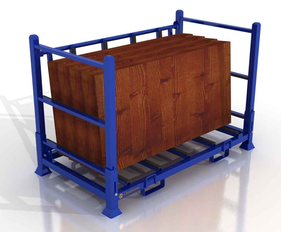 Collapsible Glass Transport Pallet | VietPOS Rack