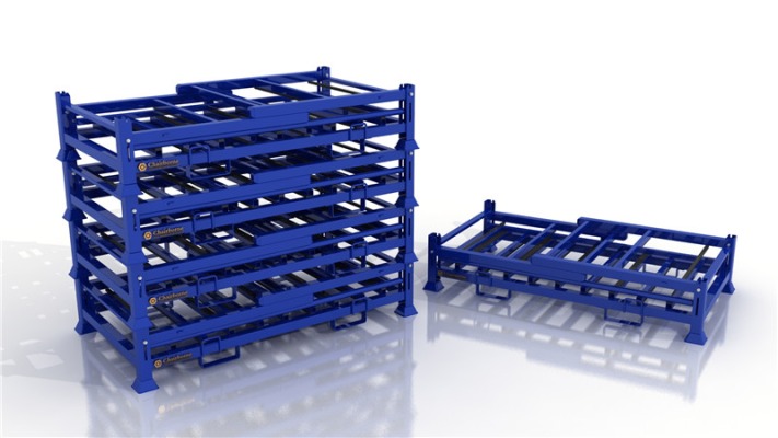 Collapsible Glass Transport Pallet - Việt POS Rack