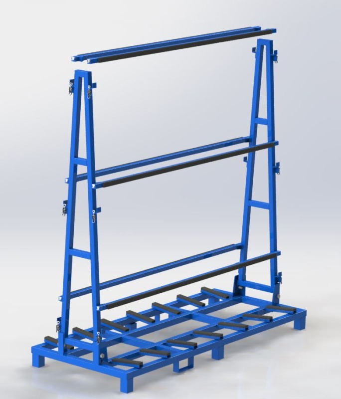 Aardwolf Slab Buggy Double side - Việt POS Rack