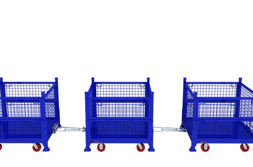 Stackable Rigid Wire Baskets - Việt POS Rack