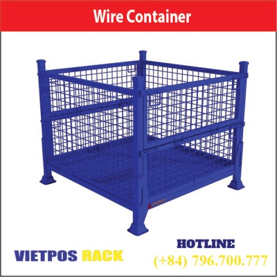 Stackable Rigid Wire Baskets - Việt POS Rack