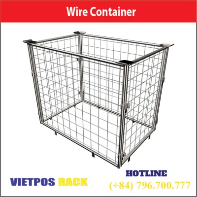 Steel Container For Cargo - Việt POS Rack
