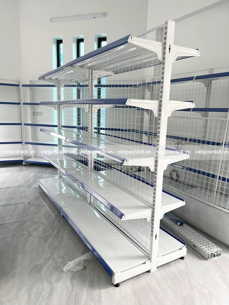 Mesh Supermarket Shelves - Việt POS Rack