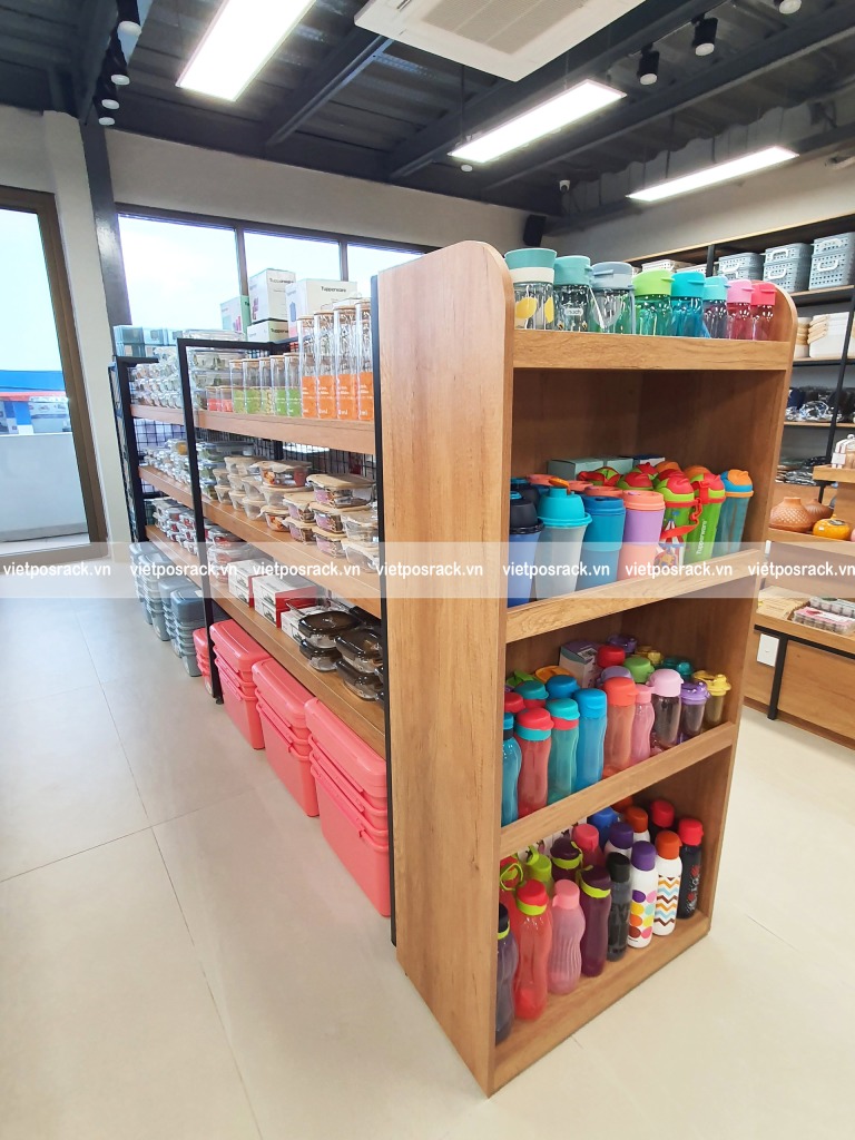 Mesh Supermarket Shelves - Việt POS Rack