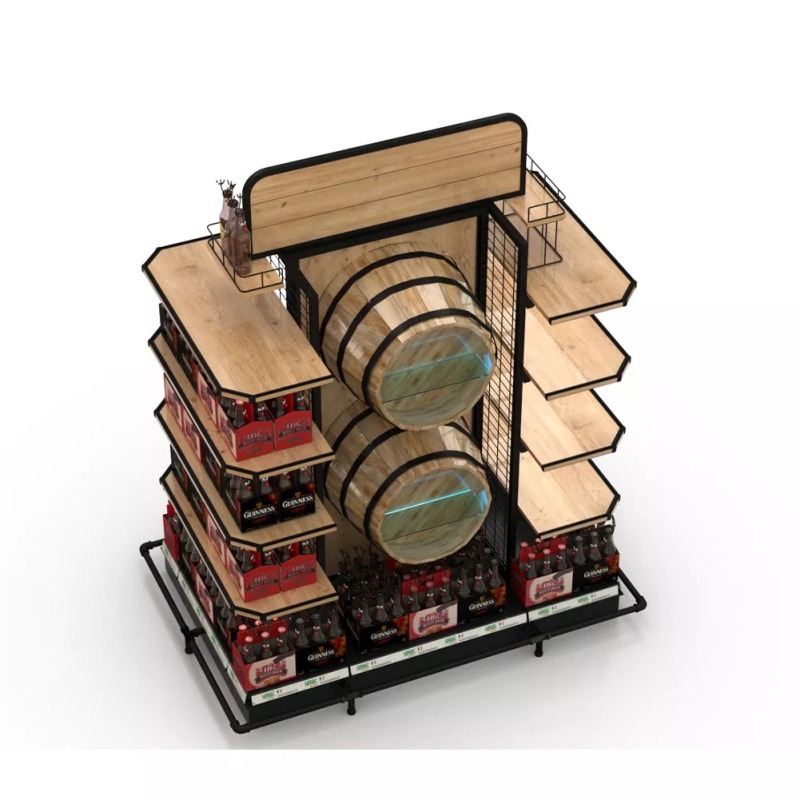 Commercial Wine Display Rack VPOS-SR-WM-03 - Việt POS Rack