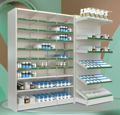 VPOS-SR-PH-05 Pharmacy Shelves - Việt POS Rack