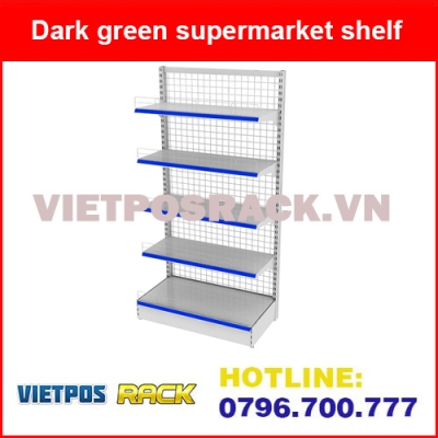 Dark green supermarket shelf -VIETPOS RACK