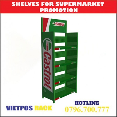 Lubricant Advertising Shelves On Request | VietPOS Rack