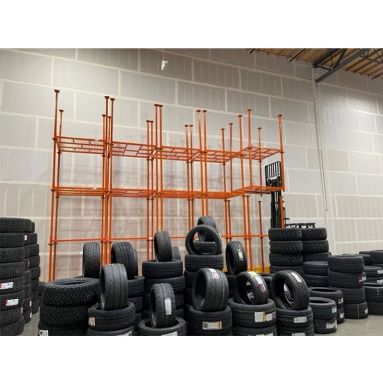Tire Stacking Rack - Việt POS Rack