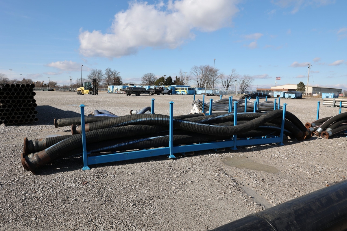 Stackable Industrial Hose Storage Rack - Việt POS Rack