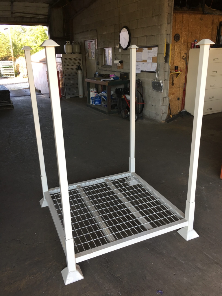 Stacking Rack with Wire Mesh Decking - Việt POS Rack