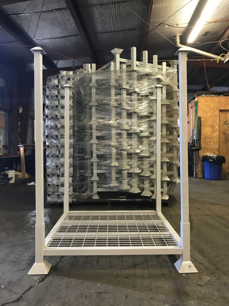 Stacking Rack with Wire Mesh Decking | VietPOS Rack