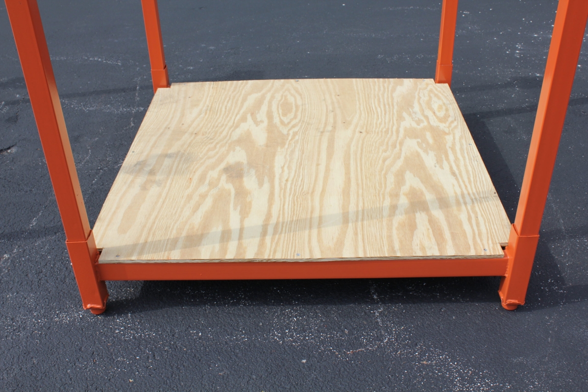 Stacking Rack with Plywood Decking - Việt POS Rack