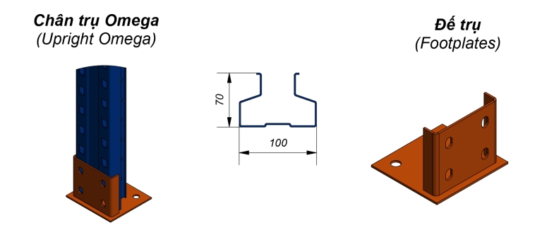Kệ Radio Shuttle Cart - Việt POS Rack