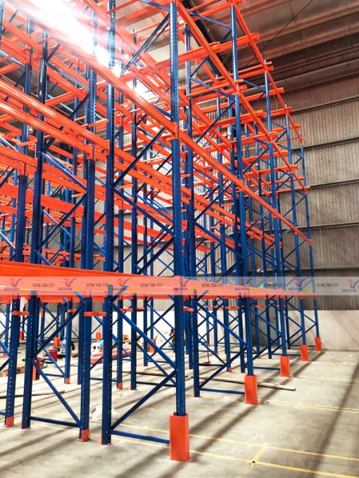 Dự án kệ Double Deep cho kho hàng Transimex Logistics 16.000m2 - Việt ...