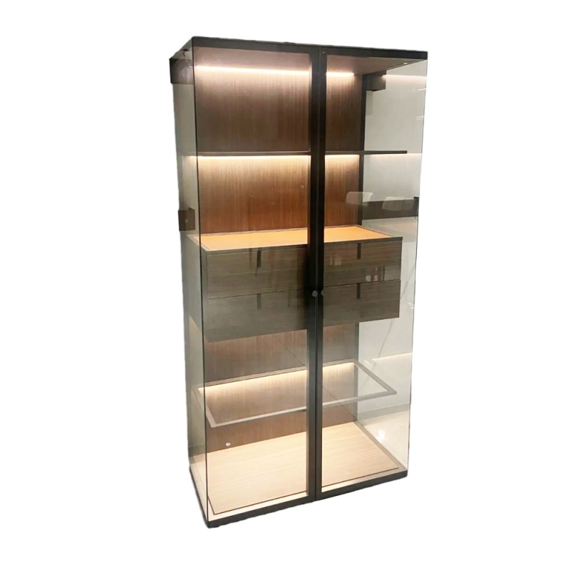 Glass display cabinet for statue VPR-507 | VietPOS Rack