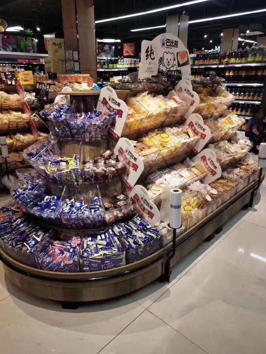 Multi-Tier Wooden Candy Display Shelf: A Smart Display Solution to ...