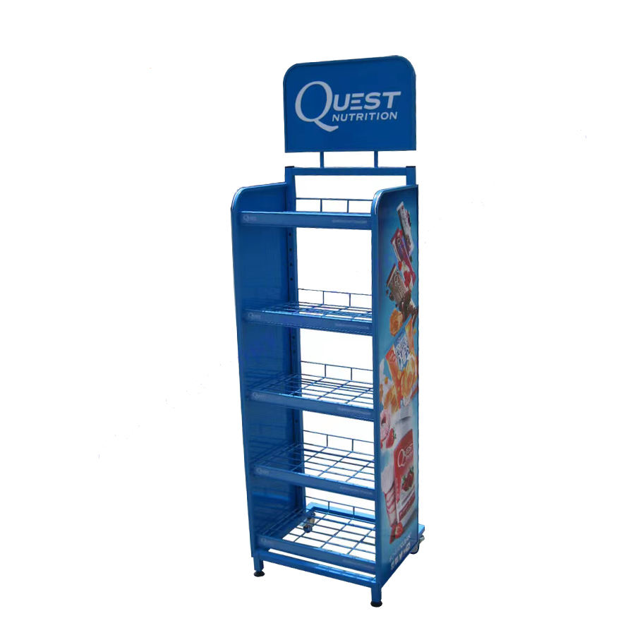 Wire Mesh Display Rack for Brand Promotion – Model VPR-WM...