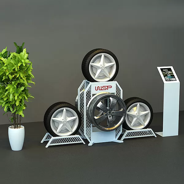 Heavy-Duty Car Accessories and Tire Display Rack | VietPO...