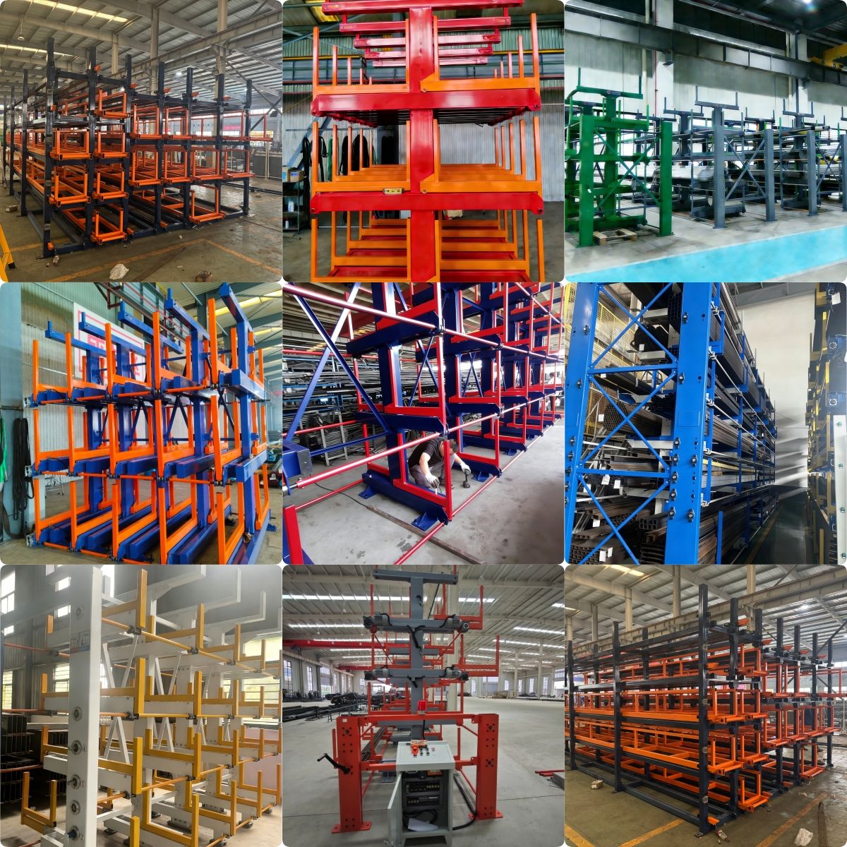 Custom Adjustable Racking System for Industrial Warehouse...