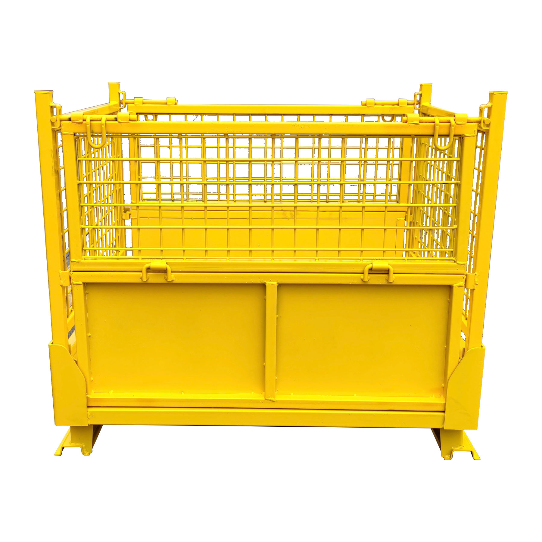 COLLAPSIBLE LOCKABLE INDUSTRIAL STEEL PALLET | VietPOS Rack
